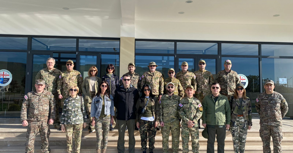 An individual combat training course was held for lawyers - Georgian ...