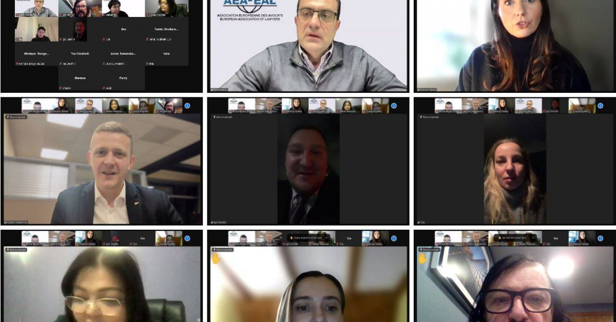 Online Meeting of AEA-EAL and EYBA within Mentoring Program „The Role of Mentoring in the ...